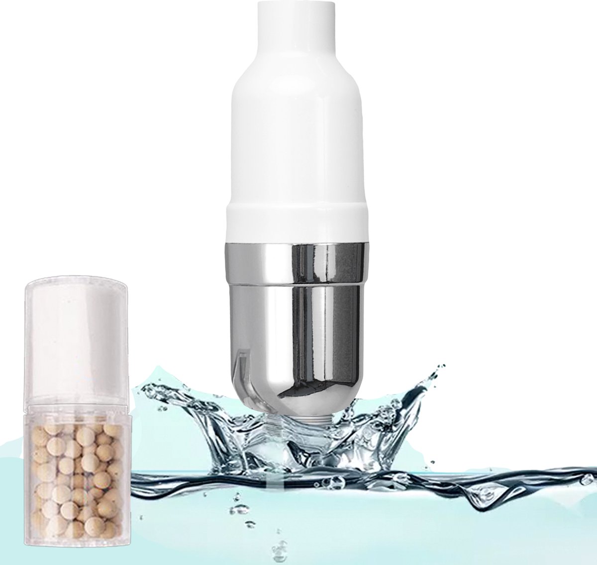 Mineraal Douchefilter - Waterfilter voor douchekop - Ionisch ...