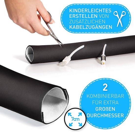 Kabelgoot – Kabelhouder – Kabel organizer | bol