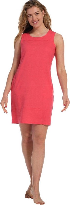 Dames Jurk Pastunette - Summer Dream - Roze - Linnen/Viscose - Maat 36 ...