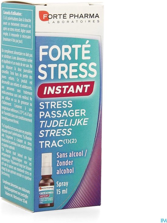 Forte Stress Instant Spray 15ml | bol