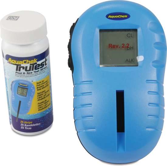 AquaChek TruTest type Digital Test Strip Reader + 25 TruTest Digital ...