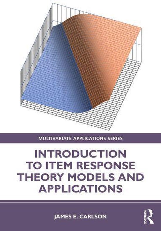 Multivariate Applications Series - Introduction to Item Response Theory Models and... | bol.com