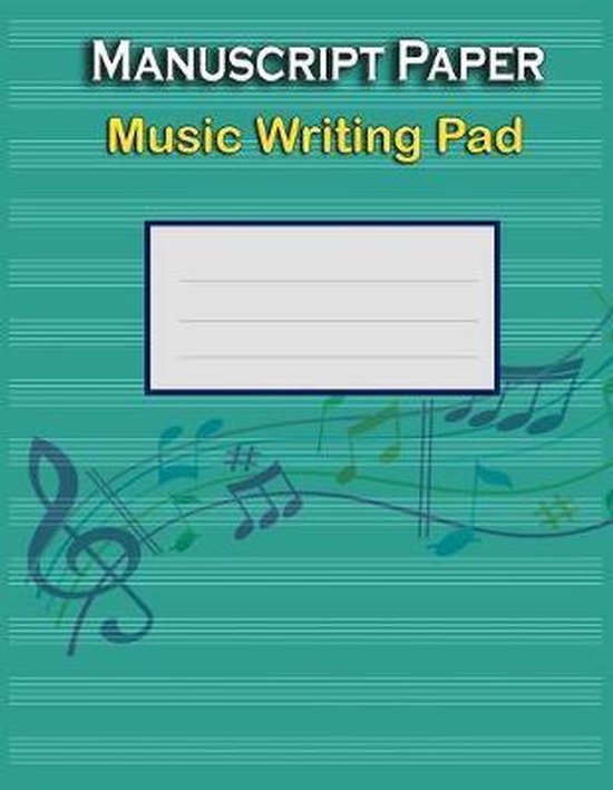 Manuscript Paper, Notebook Essentials | 9781694072979 | Boeken | bol