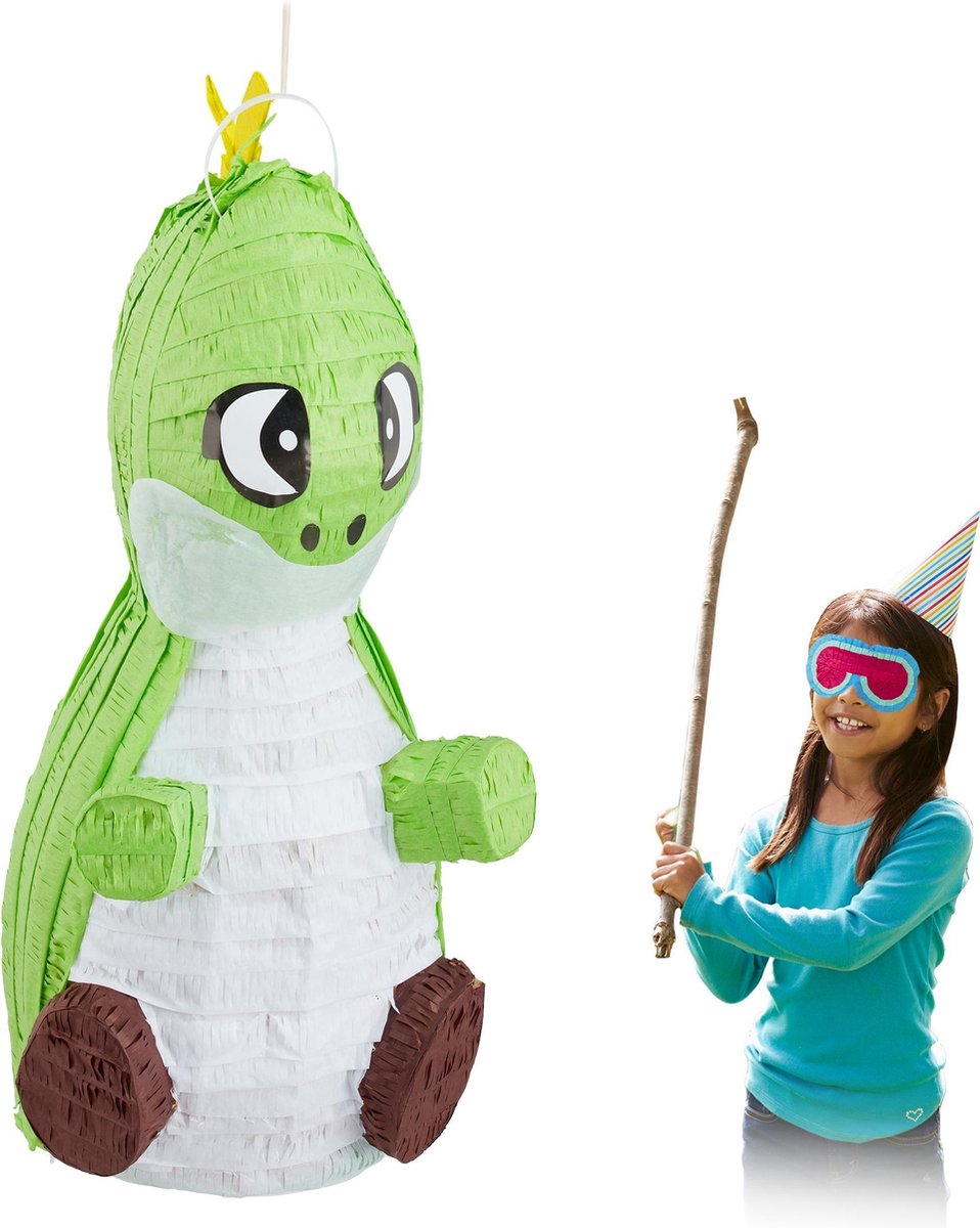 relaxdays pinata dinosaure - dino piñata - remplissez-vous ...