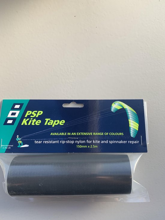 KITE TAPE 150MM X 2,5M ZWART-Spinnaker tape | bol