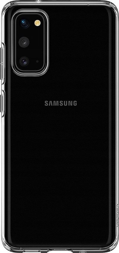 Spigen Crystal Flex Backcover Samsung Galaxy S20 hoesje - Transparant ...