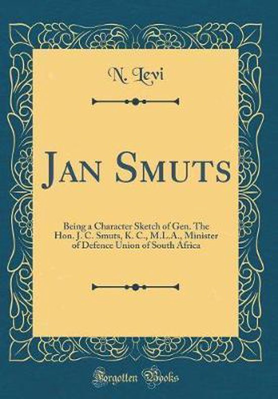 Jan Smuts | 9780265548448 | N Levi | Boeken | bol.com