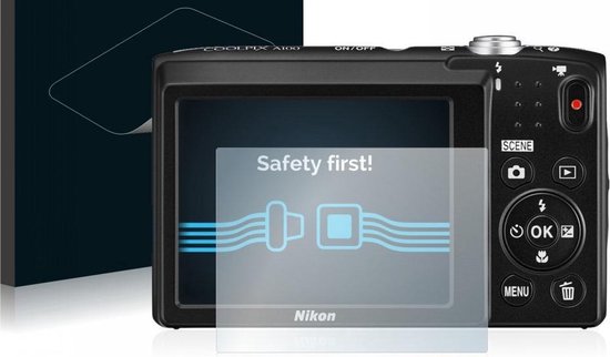 UwCamera - 2x Heldere Screenprotector - Geschikt voor de Nikon Coolpix A100 - type:... | bol