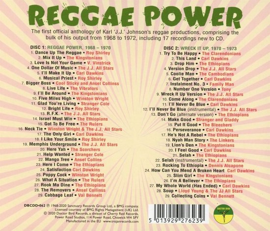 Reggae Power: Original Album, various artists | CD (album) | Muziek | bol