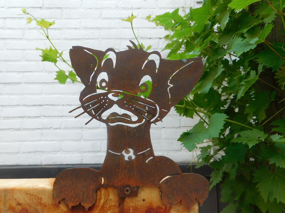 Tuindecoratie- Cortenstaal - Tuinaccessoires - Atelier Zo-terug | bol