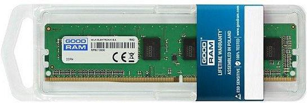 RAM geheugen GoodRam GR2666D464L19S 8 GB DDR4 PC4-21300 | bol.com