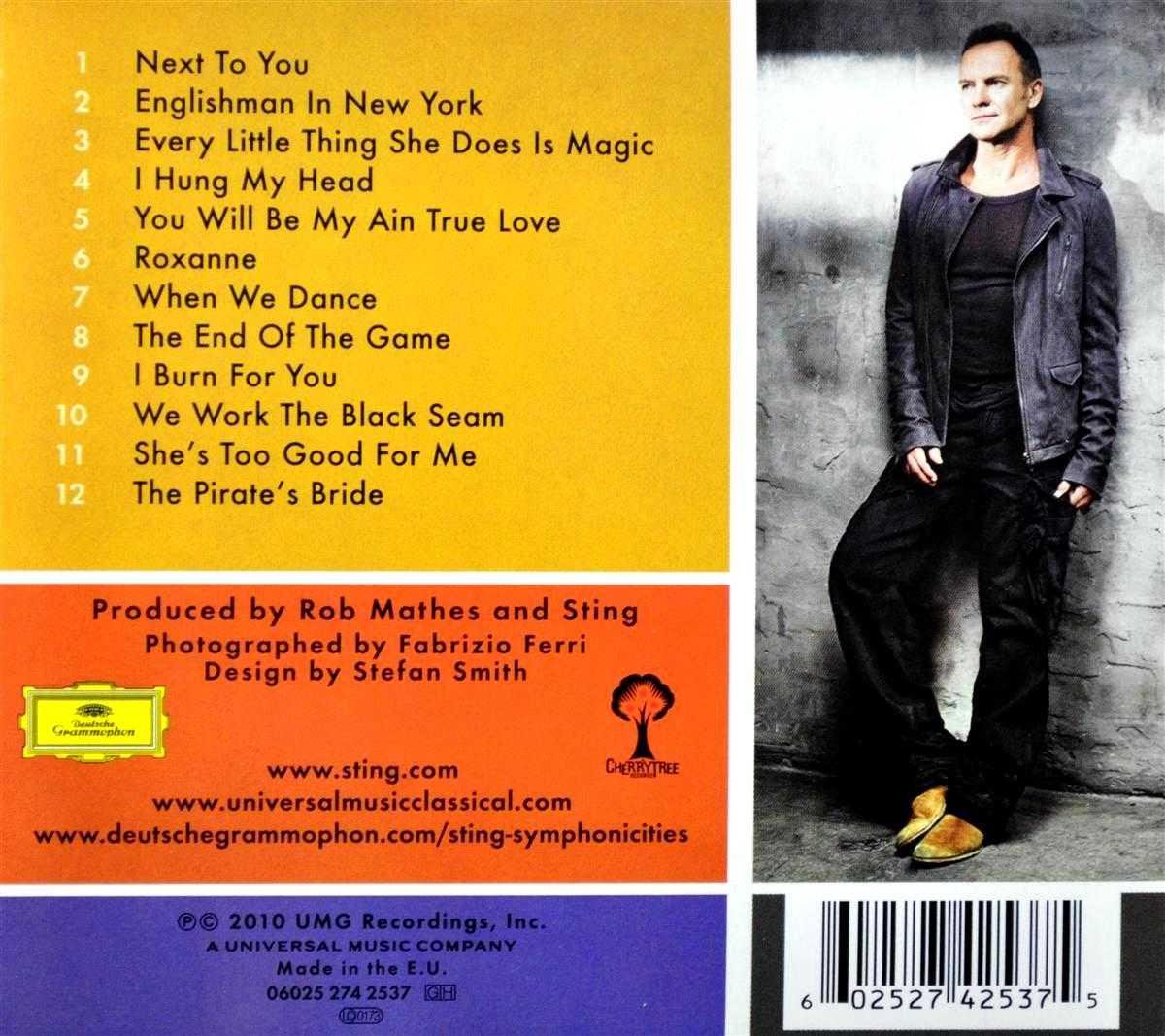 Symphonicities, Sting | CD (album) | Muziek | bol.com