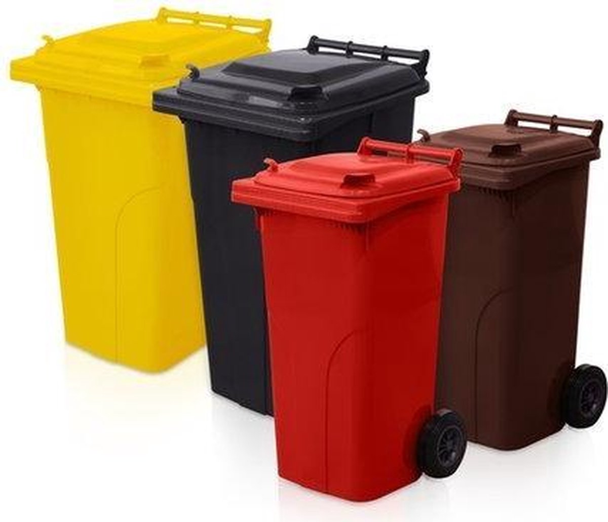 Poubelle plastique 120L Green Roll Container Afvalcontainer Poubelle ...