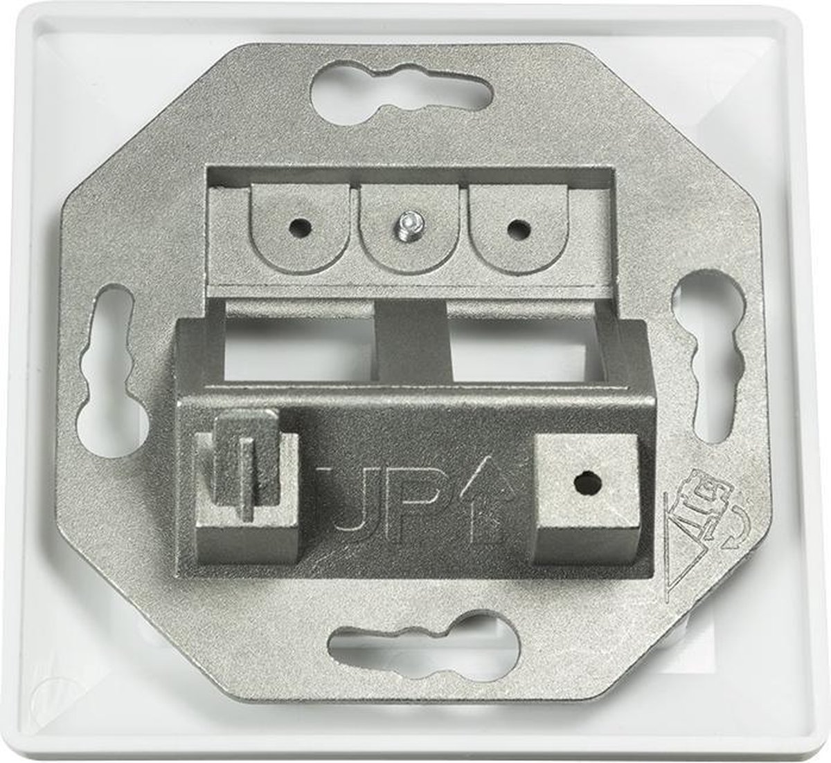 Wandcontactdoos voor 2 Keystone modules / wit (RAL9003) | bol.com