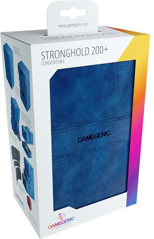 Gamegenic Stronghold 200+ Convertible Blue | bol