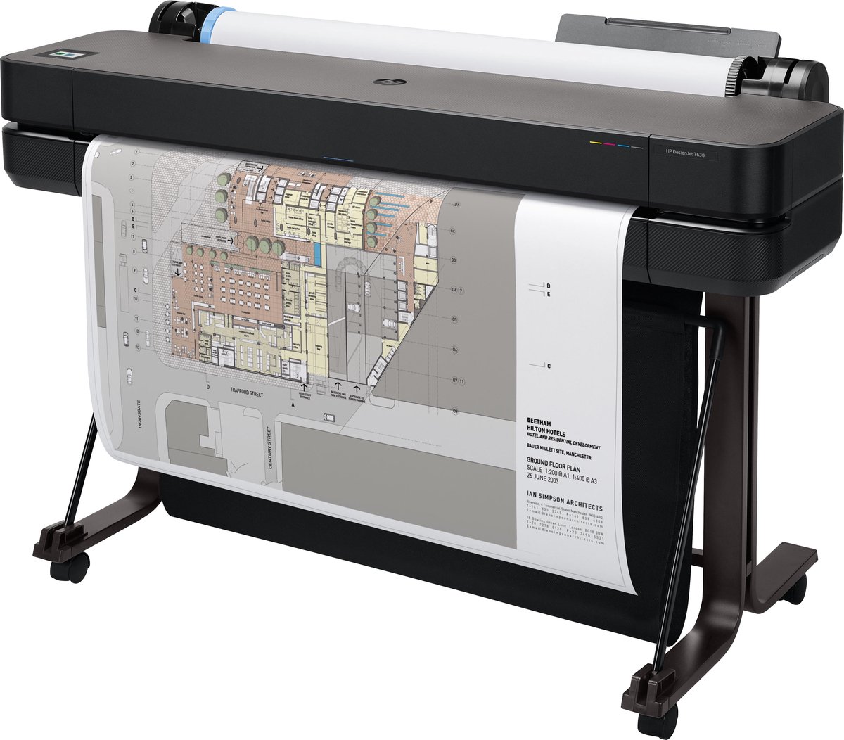 HP Designjet T630 grootformaat-printer Thermische inkjet Kleur 2400 x ...