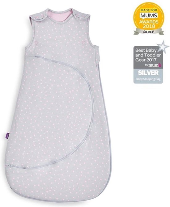 Snuz Snuzpouch Baby Slaapzak Pink Spot 1.0 TOG - 0-6 mnd | bol