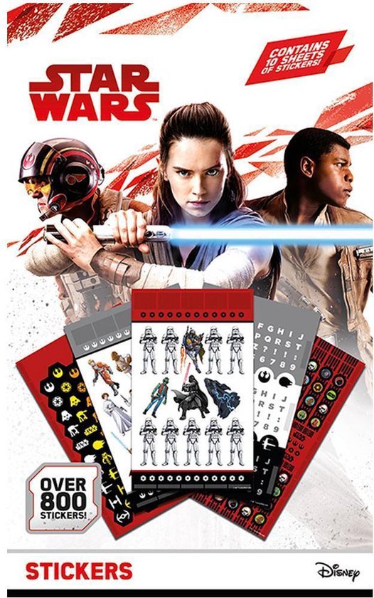 Star Wars - 800 Stickers | bol