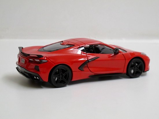 Motor Max 1/24 Corvette Stingray C8 - 2020, Rood | bol