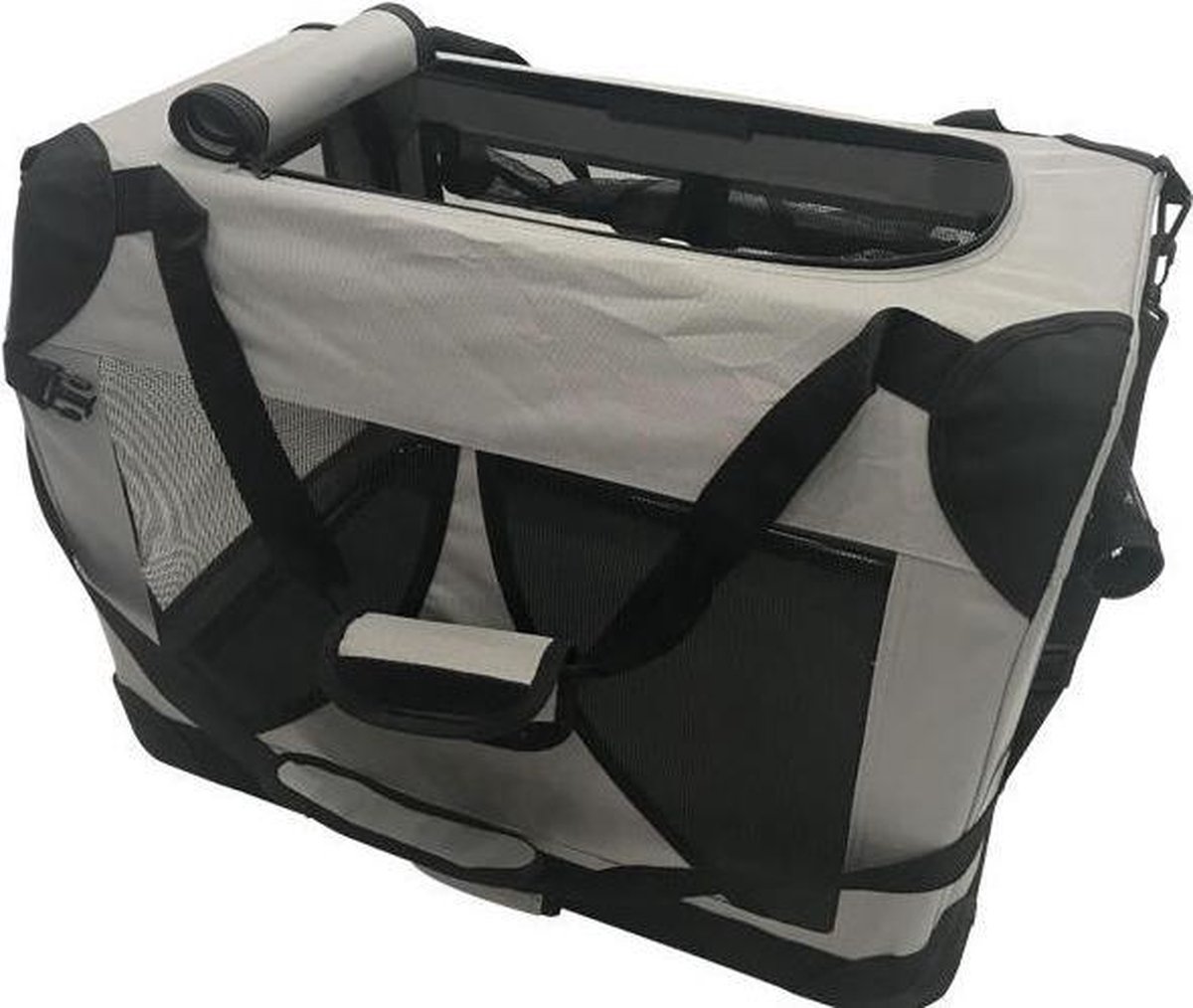 Dogs&Co Reisbench Grijs Maat L 91x64x64cm -Auto Bench reisBench nylon ...