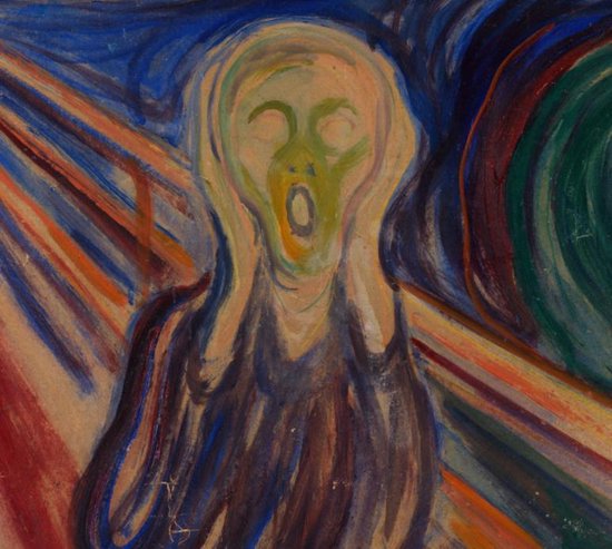 Edvard Munch, De Schreeuw, 1910 op canvas, 40 X 60 CM | bol.com