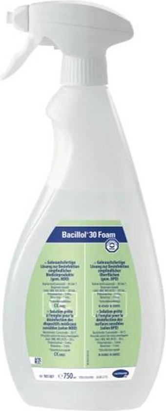 Bacillol 30 foamspray desinfectievloeistof | bol