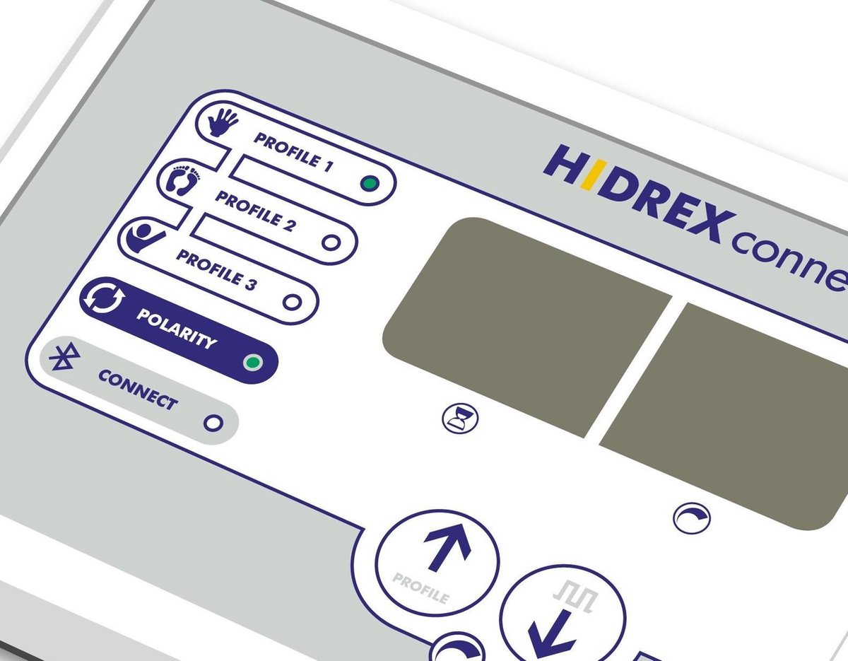 Hidrex ConnectION handen/voeten Iontoforese apparaat voor behandeling ...