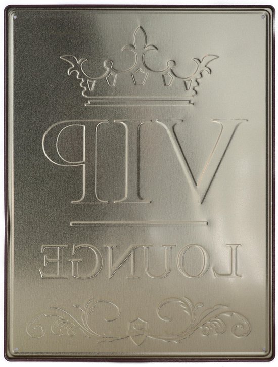 Wandbord – VIP Lounge – Shisha lounge – Mancave - Vintage - Retro ...