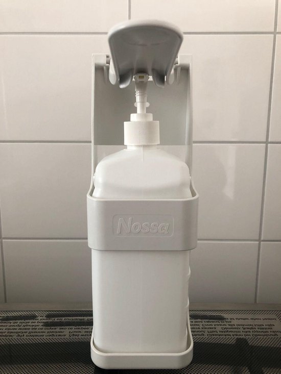 Desinfectie elleboog dispenser - zeepdispenser - kunstof zeep pomp ...