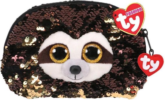 Ty Plush - Sequin Accessory Bag - Dangler the Sloth (TY95824) | bol.com