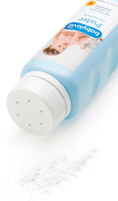 babyLove gevoelige baby poeder met calendula-extract + jojoba-olie ...