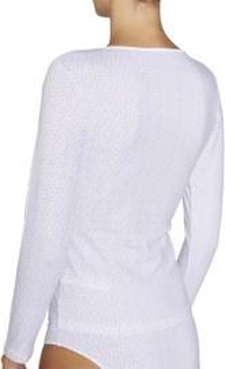 Topje mouw lang Ysabel Mora | fantasia | dots wit | XL | bol.com