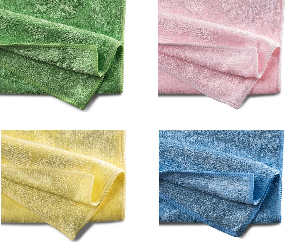 Professionele microvezeldoekjes 4 kleuren. 40 stuks (4x10 stuks ...