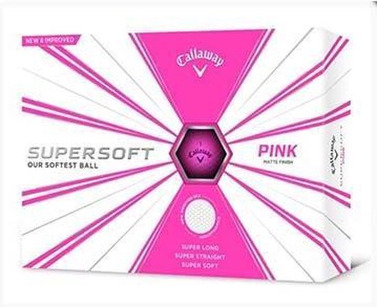 CALLAWAY SUPERSOFT (PINK MATTE) 12-PACK | bol.com
