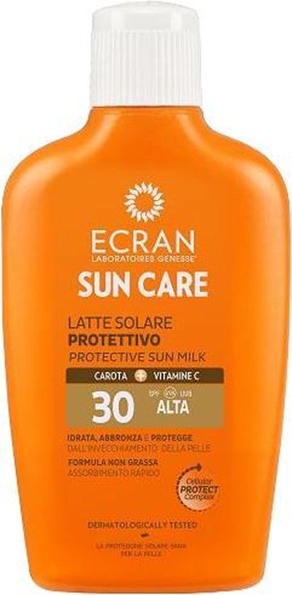 Ecran Zonnecrème Ecran Sun milk sensitive aloe spray Factor SPF30 - 200 ...