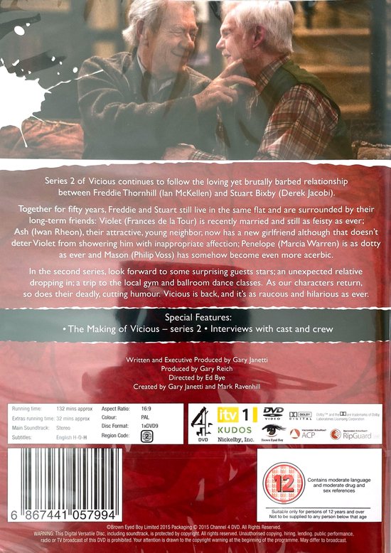 Vicious - Series 2 [DVD] (Dvd) | Dvd's | bol