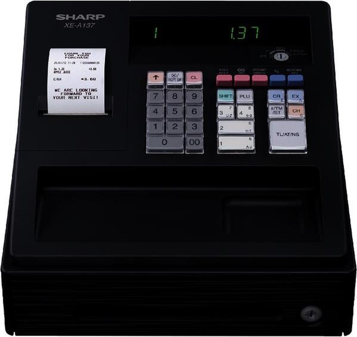 Kassa sharp XE-A137BK zwart | bol.com