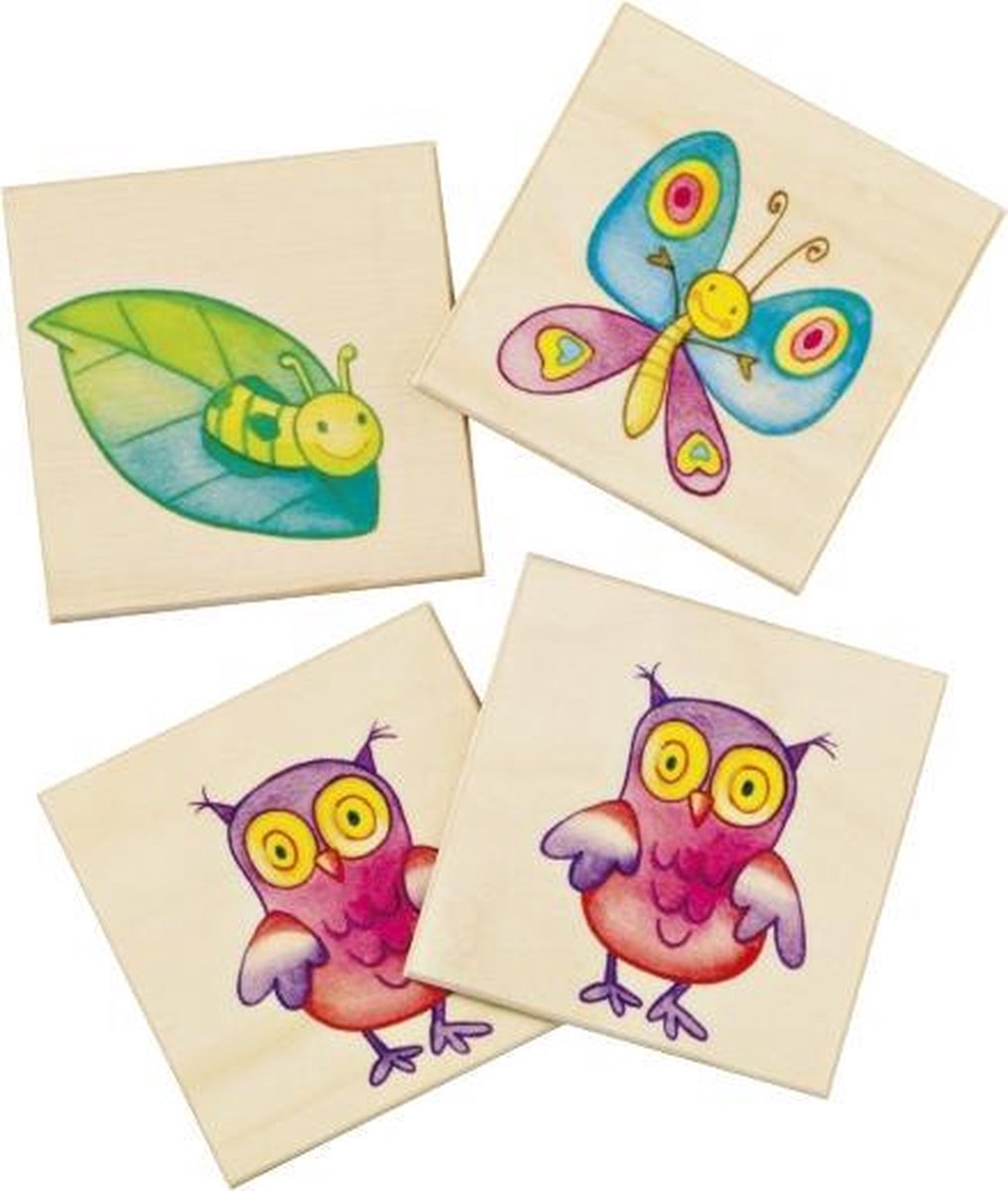 Selecta Spielzeug Memoryspel Memo Pepito Junior Hout 24-delig | Games ...