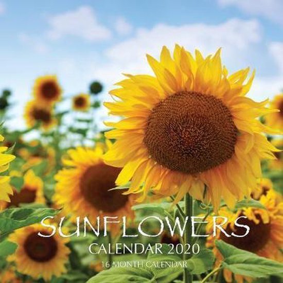Sunflowers Calendar 2020, Golden Print | 9781692355463 | Boeken | bol