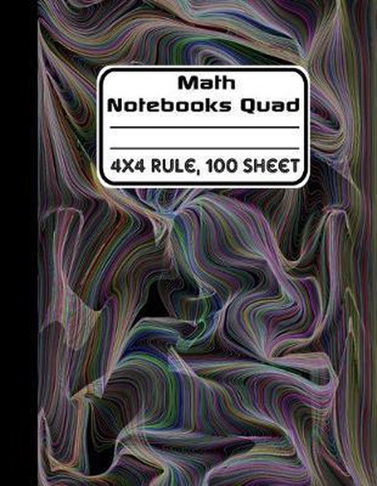 math notebooks quad 4x4 rule, 100 sheets: Graph Paper Quad Ruled ...