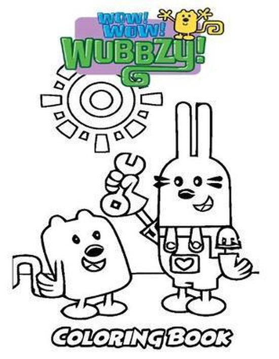 Wow! Wow! Wubbzy! Coloring Book, Alexa Ivazewa | 9781729519431 | Boeken ...