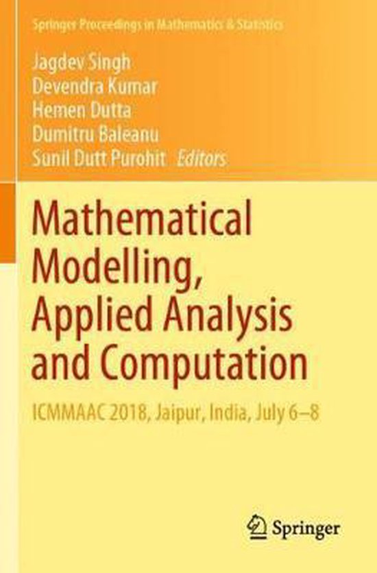 Mathematical Modelling Applied Analysis and Computation | 9789811396106 ...