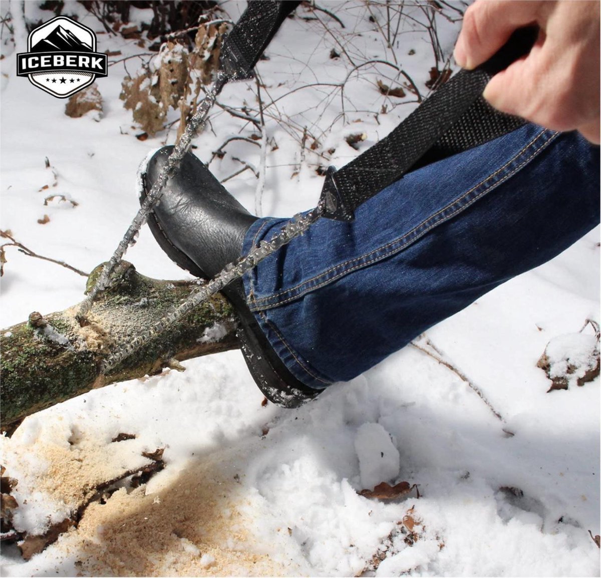 Hand Kettingzaag Trek Ketting Compakt Zagen Onderweg Kamperen Wandelen ...