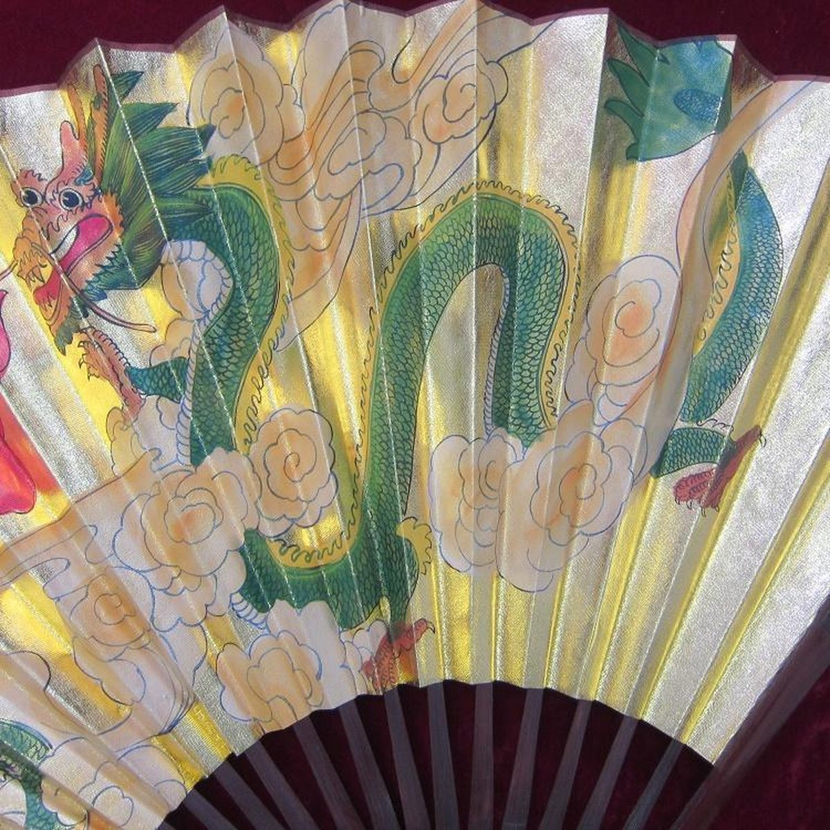 Chinese Gouden Sier waaier | bol.com