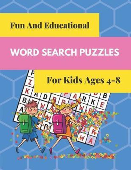 Fun And Educational Word Search Puzzles For Kids Ages 4-8, Dan Books ...