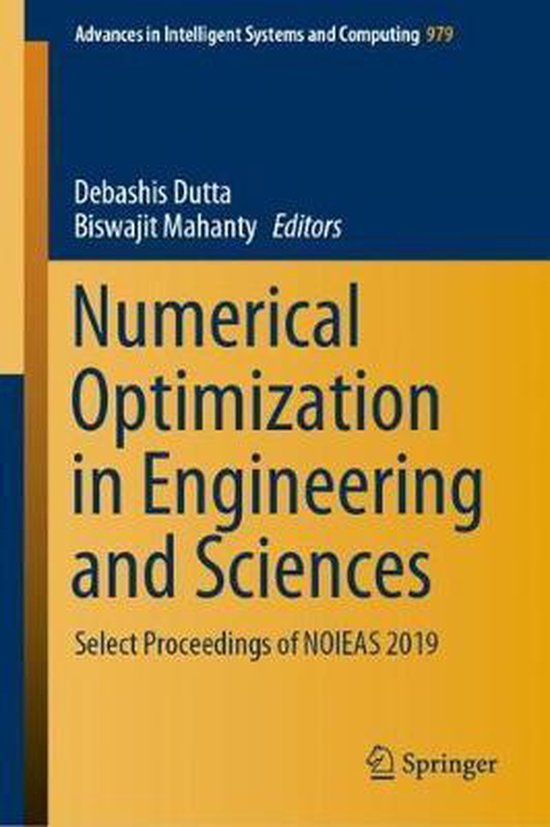 Numerical Optimization in Engineering and Sciences | 9789811532146 ...