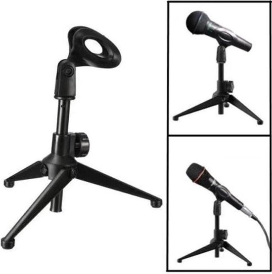 Microfoon Standaard / Statief voor Desktop - Microfoon Houder | bol.com