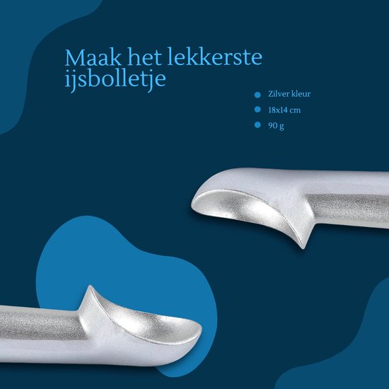 Ijsschep | Ijsboltang | Ijslepel | Ijsbolletjes maken | Ijsblokjesschep ...