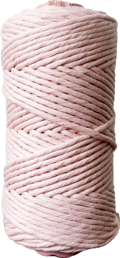 Macramé koord - Ballet - 5mm dik - 95 meter - 600 gram - Touw | bol