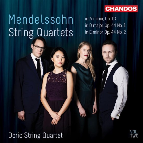 Mendelssohn String Quartets Vol. 2 (CD), Doric String Quartet | CD (album) | Muziek | bol.com